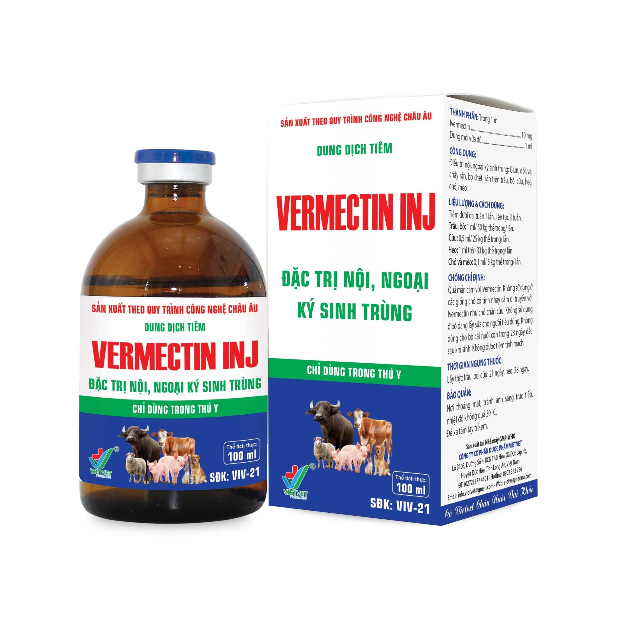 VERMECTIN INJ - Vietvet